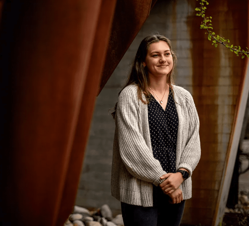 Lilly Wilcox (BA '22) Featured in News@Northeastern for Fulbright - English