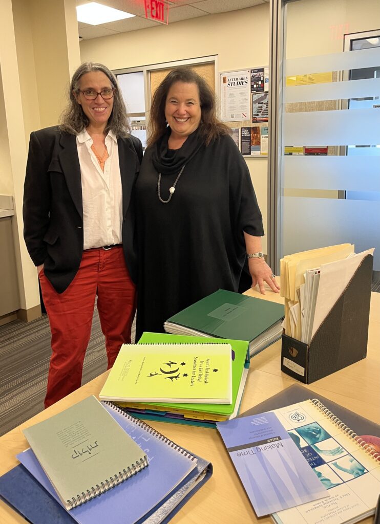 Director Lori Lefkovitz donates archival material to Brandeis ...