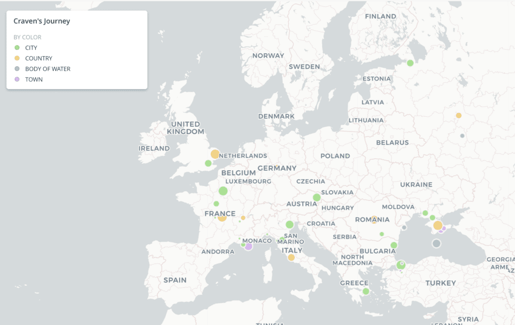 Craven's Journey: NULab Research Project - The NULab for Digital ... Craven's Journey: NULab Research Project - The NULab for Digital ...