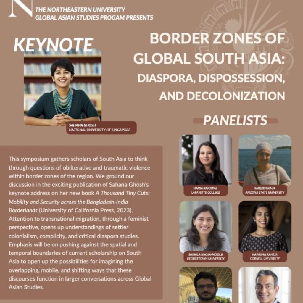 [April 7, 2025] Border Zones of Global South Asia: Diaspora ...