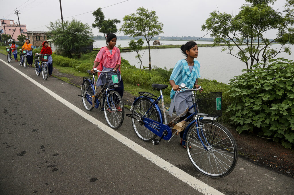 An Indian bicycle program is having a revolutionary impact on the lives ...